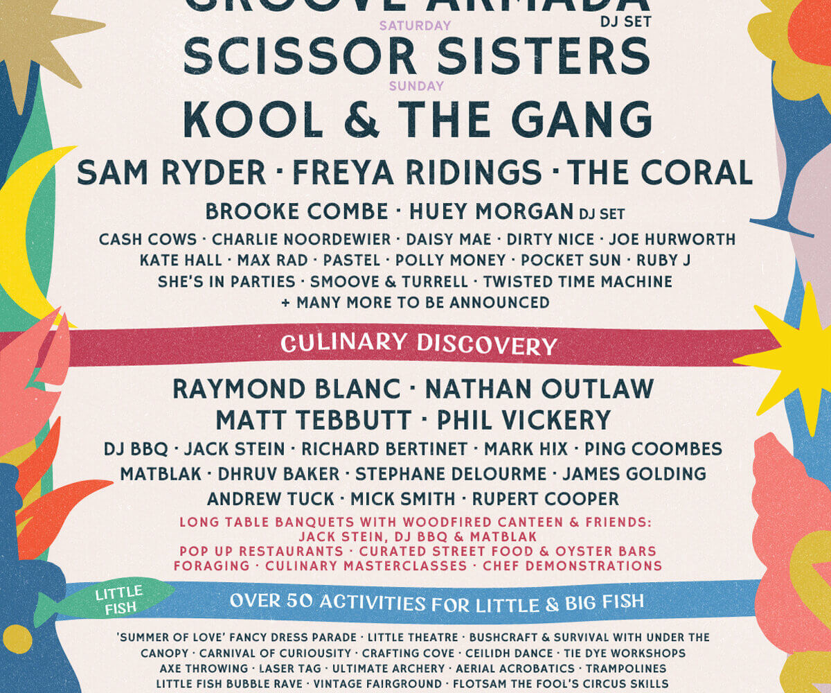 Line Up Poster | Rock Oyster Festival